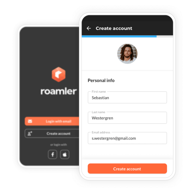 How the Roamler app works | ROAMLER