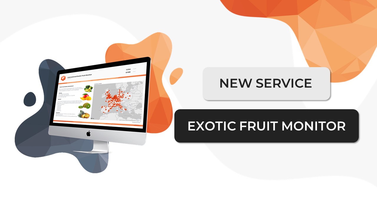 Exotic Fruit Monitor launched in 800 EU supermarket sites, in 12 countries